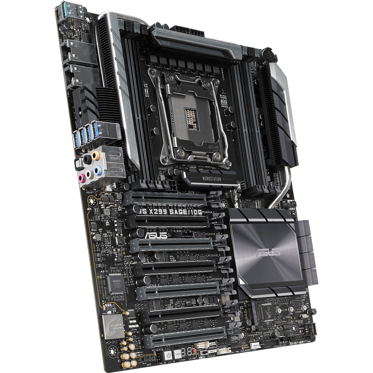 ASUS WS X299 Sage/10G Intel 2066 E-ATX | Intel Mainboards | Mainboards ...